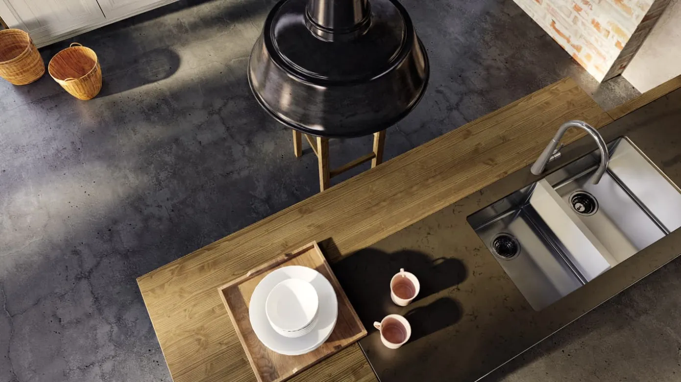 Charme Gola corner kitchen