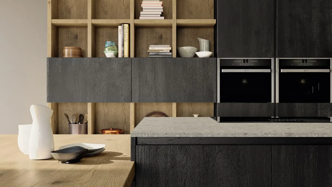 Design kitchen with New Time Gola island